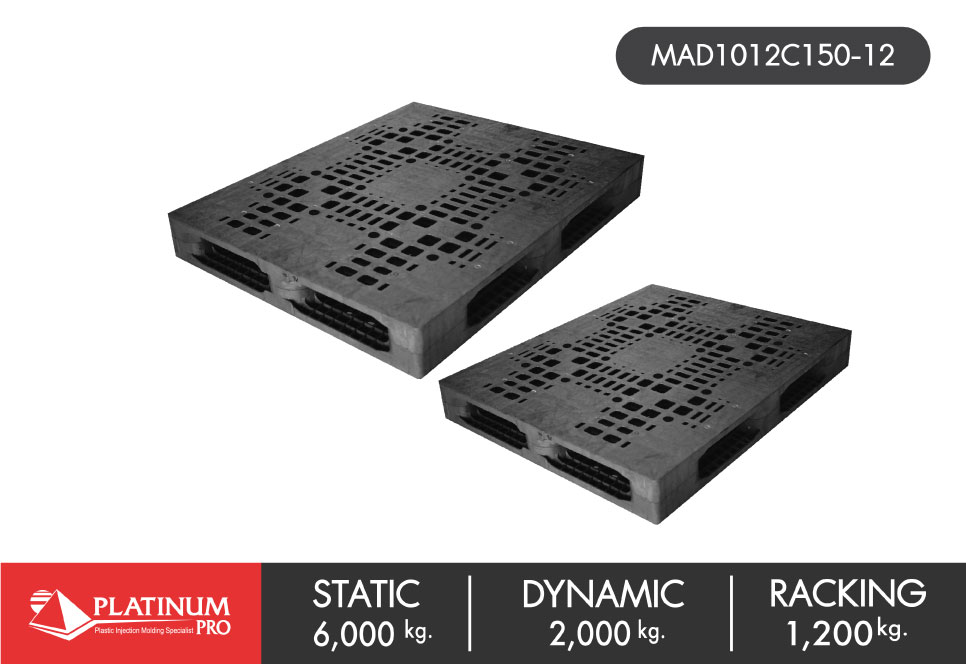 Heavy pallet : MAD1012C150-12 » Platinum Pro Plastic